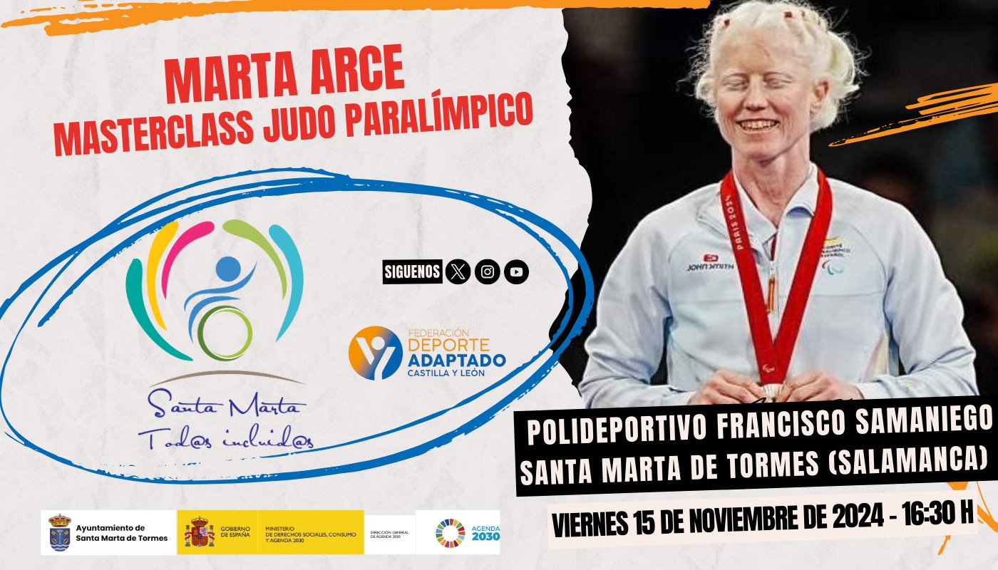 La medallista paralímpica, Marta Arce, impartirá una master class de ...